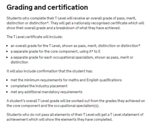 T Levels – Total College
